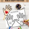Teach Me to Pray Printable Church Activity for Kids Sunday School Bible ...