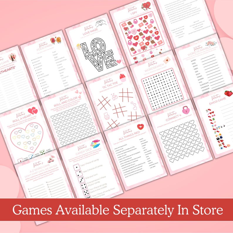 Valentine's Food Pairs Game With Answers, Valentine's Matching Activity ...