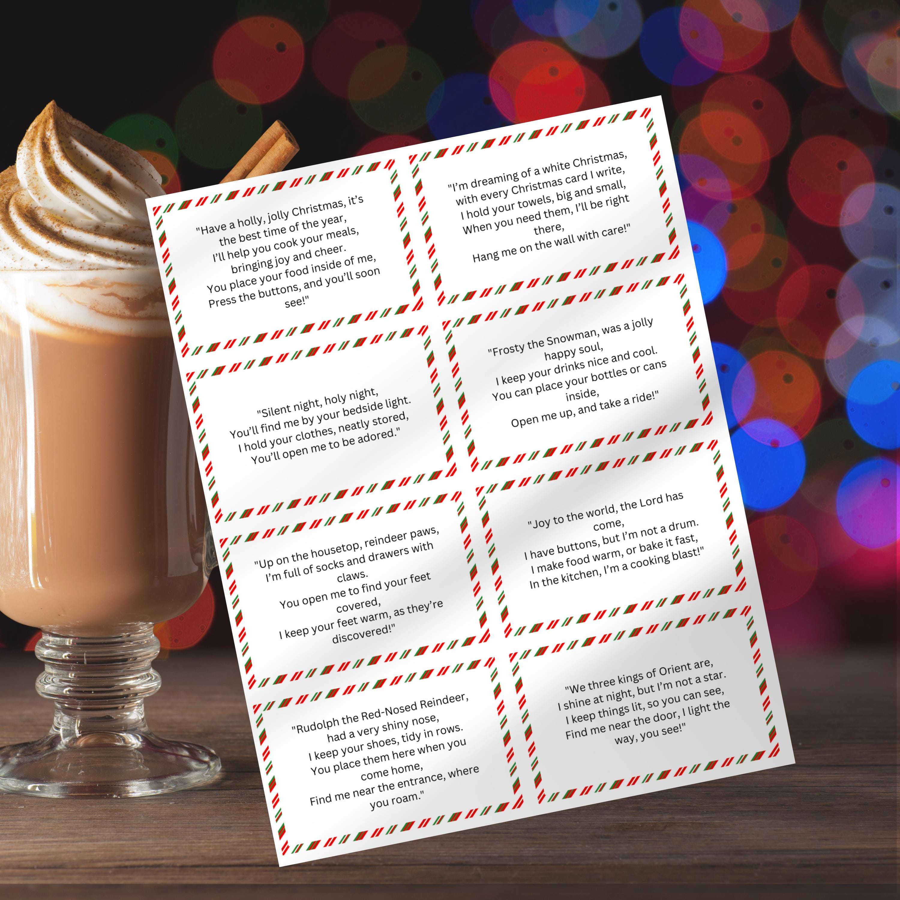 Christmas Scavenger Hunt for Teens and Adults, Xmas Riddle, Christmas ...