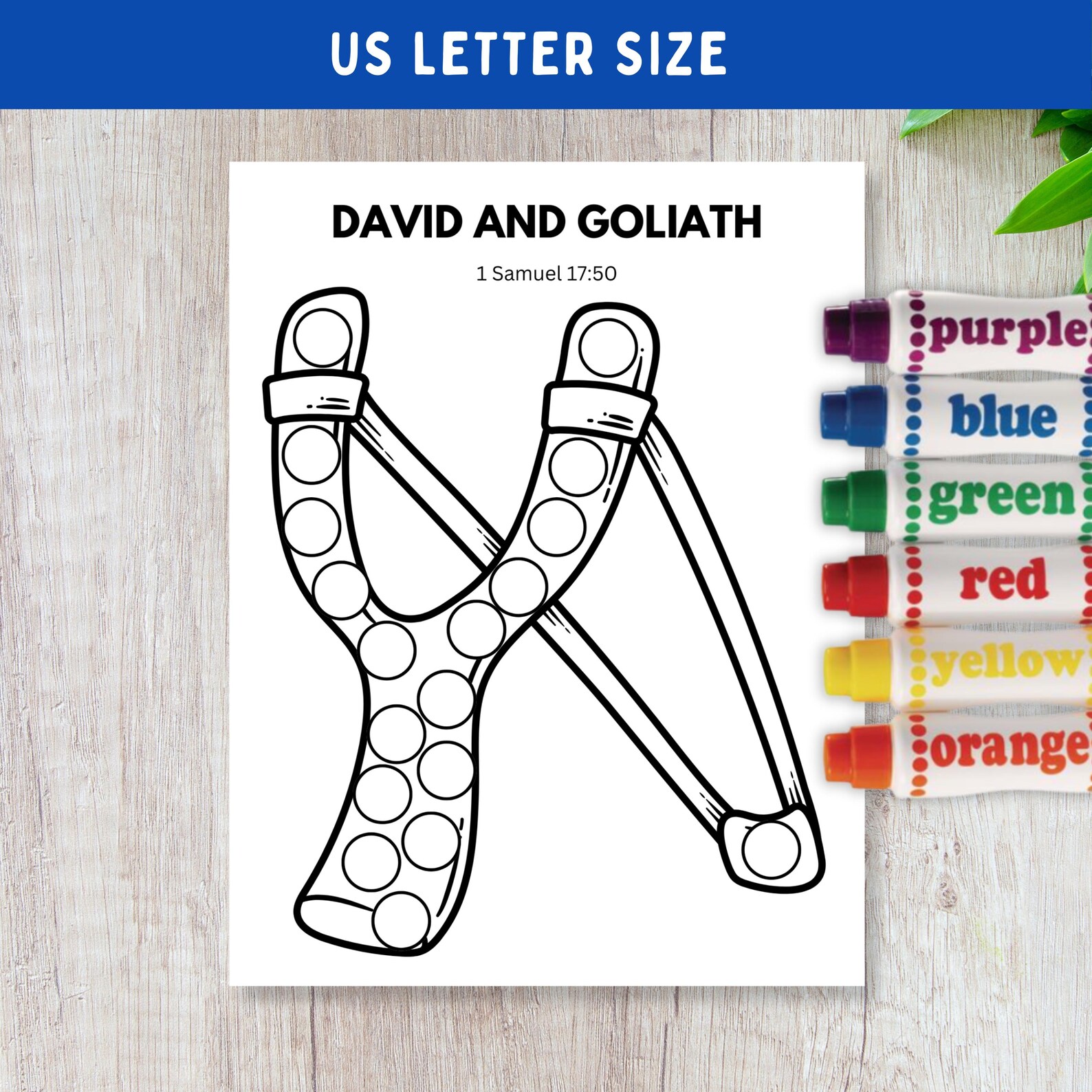 Bible Story Dot Marker, Dot Marker Jesus, Christian Printable for Kids ...