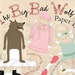 Big Bad Wolf Paper Doll Wolf Paper Doll Fairy Tale Doll Instant ...