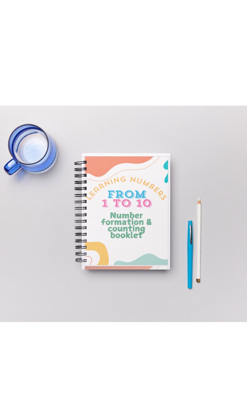 Printable Number Worksheets Bundle Learn to Count & Write 1-10 Counting ...