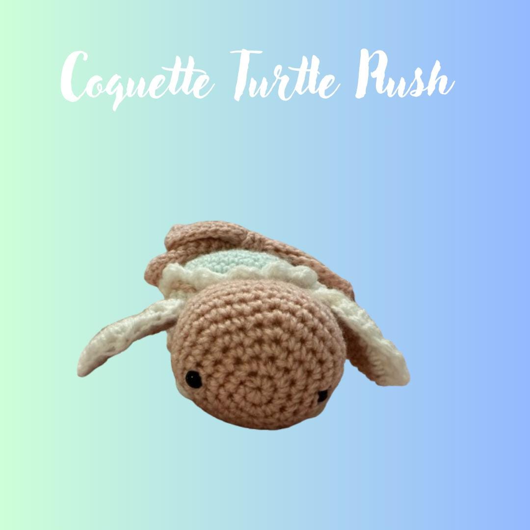 Anigurumi Coquette Crochet Turtle - Etsy