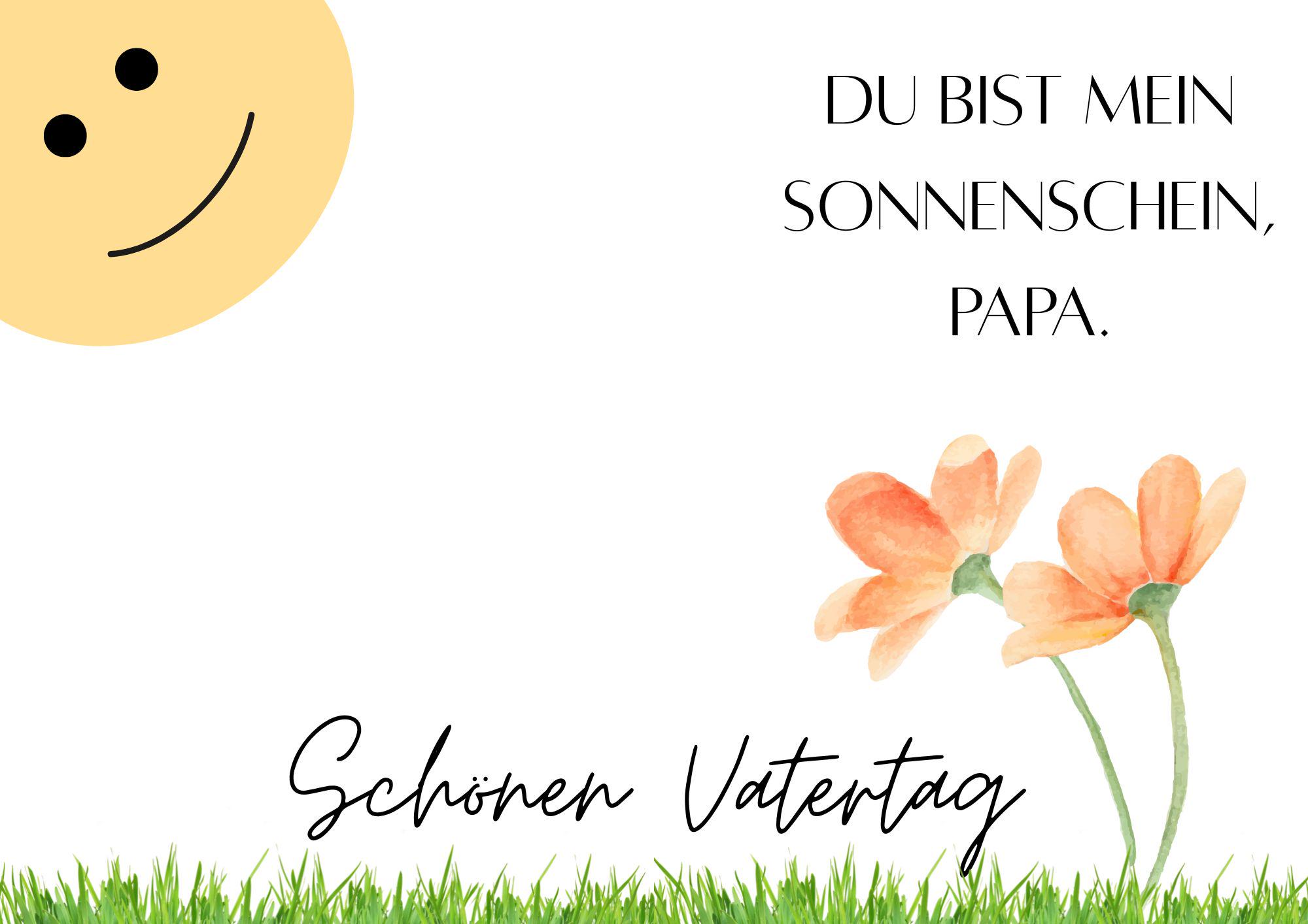 German Father's Day Art - Father's Day Keepsake - Personalized Father's ...