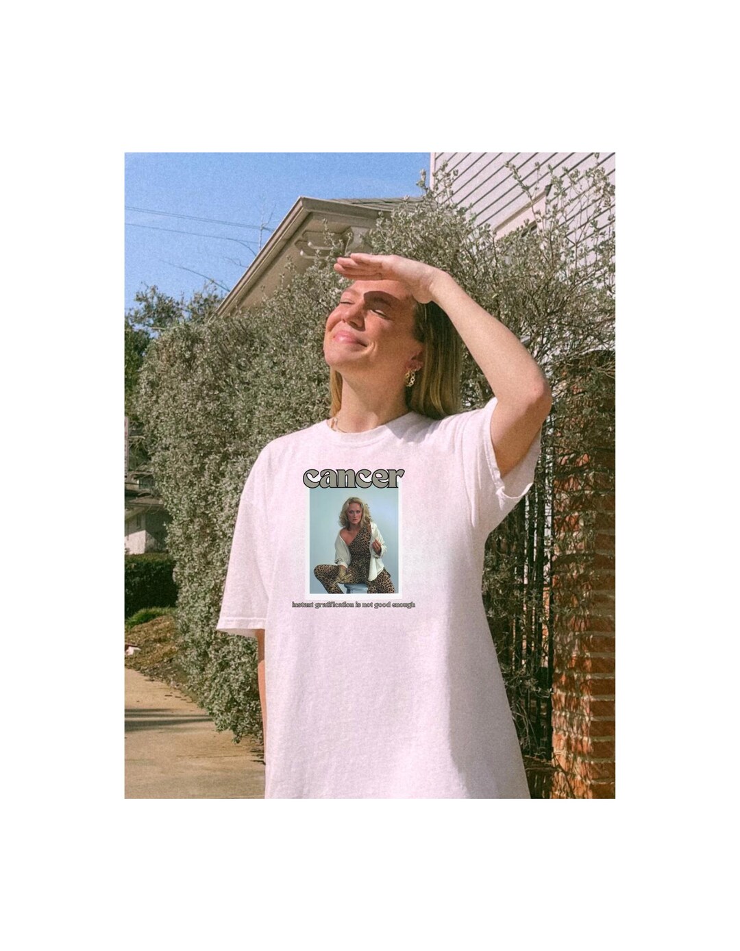 Meryl Streep Cancer Woman Comfort Colors Graphic Unisex Garment-dyed T ...