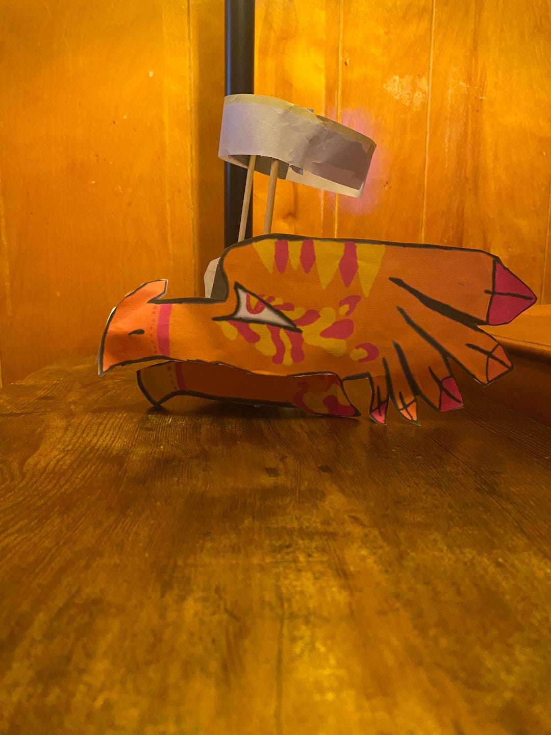 Strawberry Lemonade Paper Dragon Puppet - Etsy