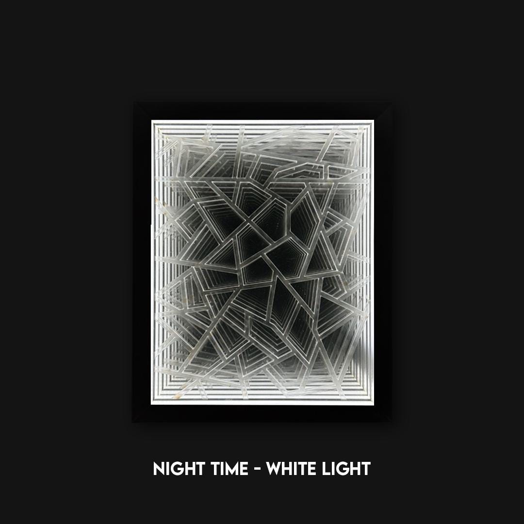 Infinity Mirror Matrix Design - Hand Crafted Acrylic Design With LED ...