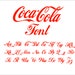 Coca Cola Alphabet SVG, Coca Cola Font, Coca Cola Clipart, Svg/png/ai ...
