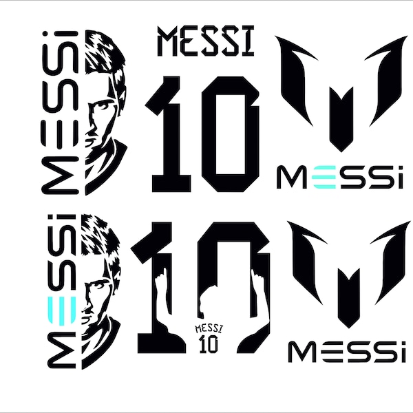Messi Svg - Etsy