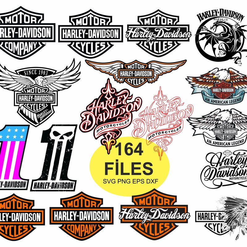 Harley Davidson Svg - Etsy