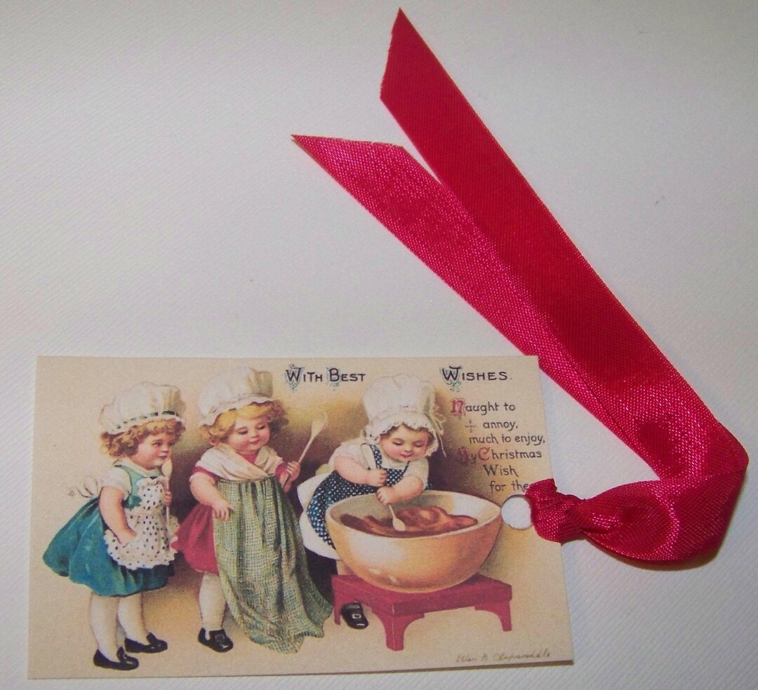 Christmas Baking Tags Baked Good Tags Holiday Baking Tag Handmade ...