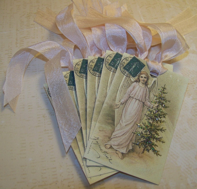 Christmas Tags Religious Christmas Tags Christmas Angel Tags - Etsy