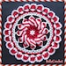 PDF Crochet Pattern: "peppermint Pinwheel Doily" - Etsy
