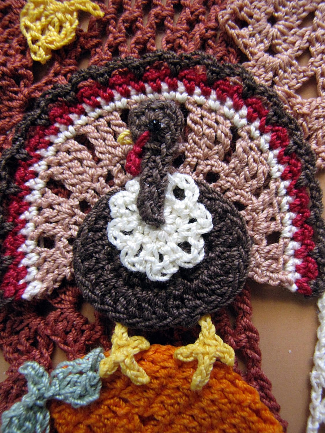 PDF Crochet Pattern Angel of Thanksgiving Doily | Etsy