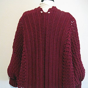 PDF Crochet Pattern -cozy Cuffed Cape - Etsy