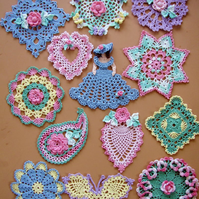 Crinoline Lady Crochet Pattern - Etsy