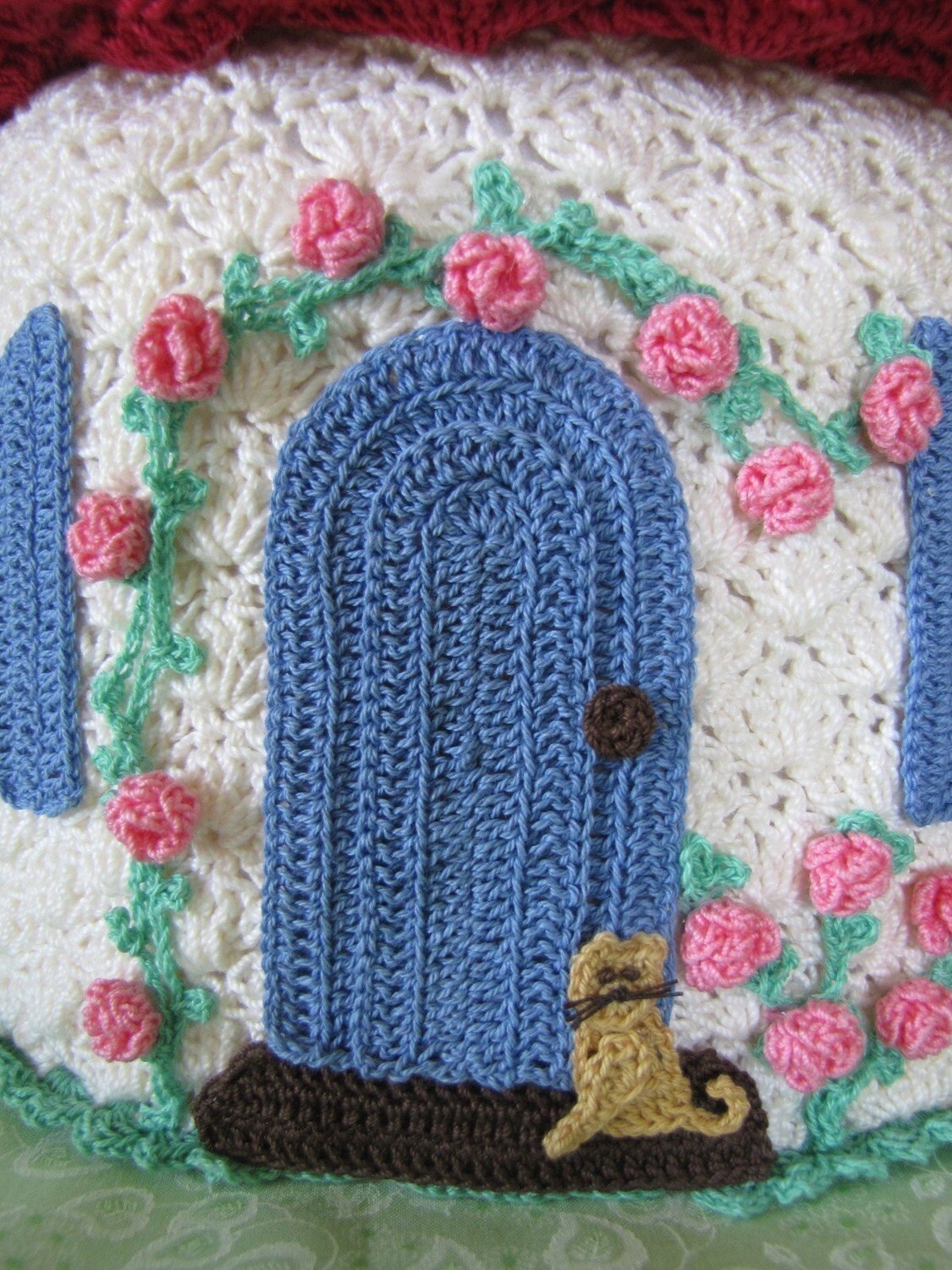 PDF Crochet Pattern English Country Cottage Cozy or Jar Cover - Etsy