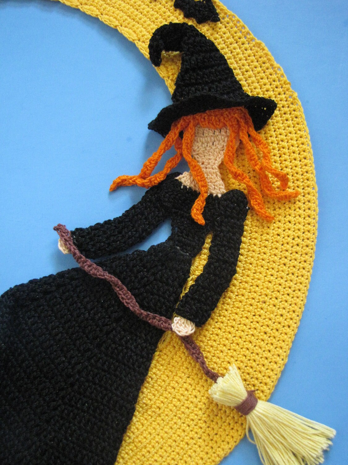 PDF Crochet Pattern- Stella Luna Doily (witch, Halloween) - Etsy