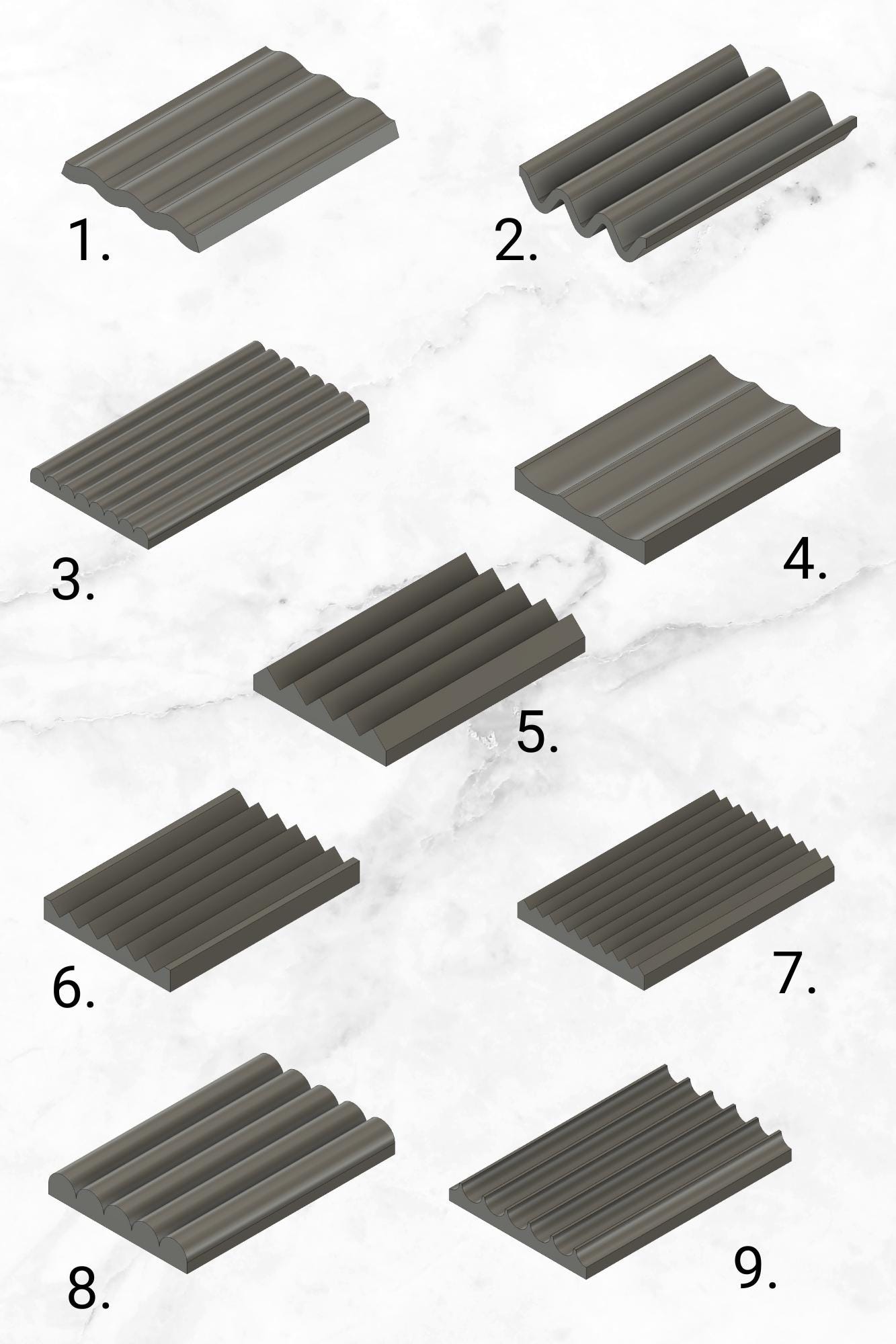 Set of PROPS for Product Photography, Textured Props, Retail Display ...