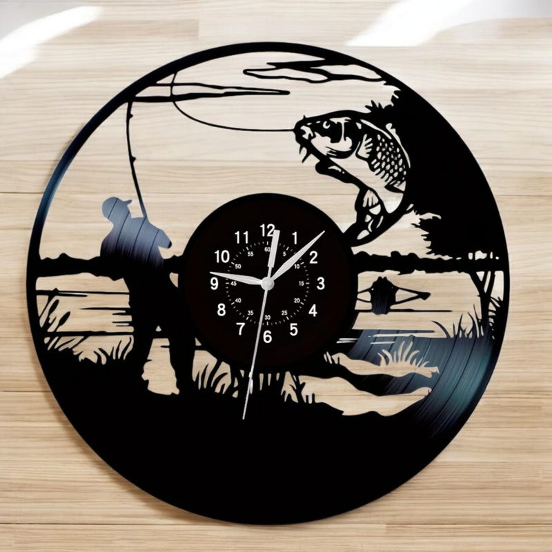 Fish Clock - Etsy