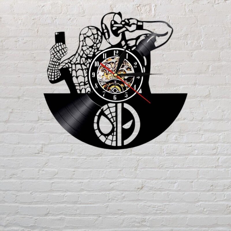 Spiderman Clocks - Etsy