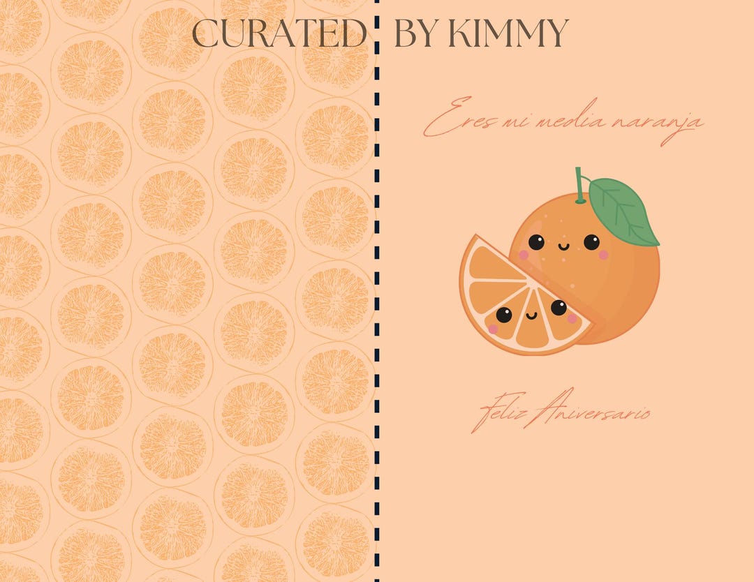 Eres Mi Media Naranja - Etsy