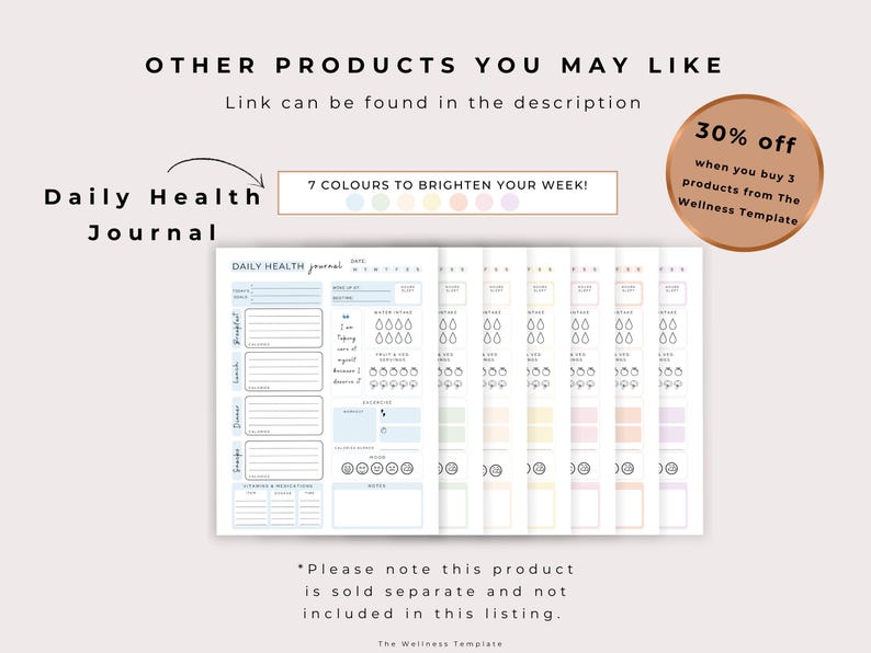Bladder Symptom Tracker Printable, Chronic Illness, Bladder Leaks Diary ...