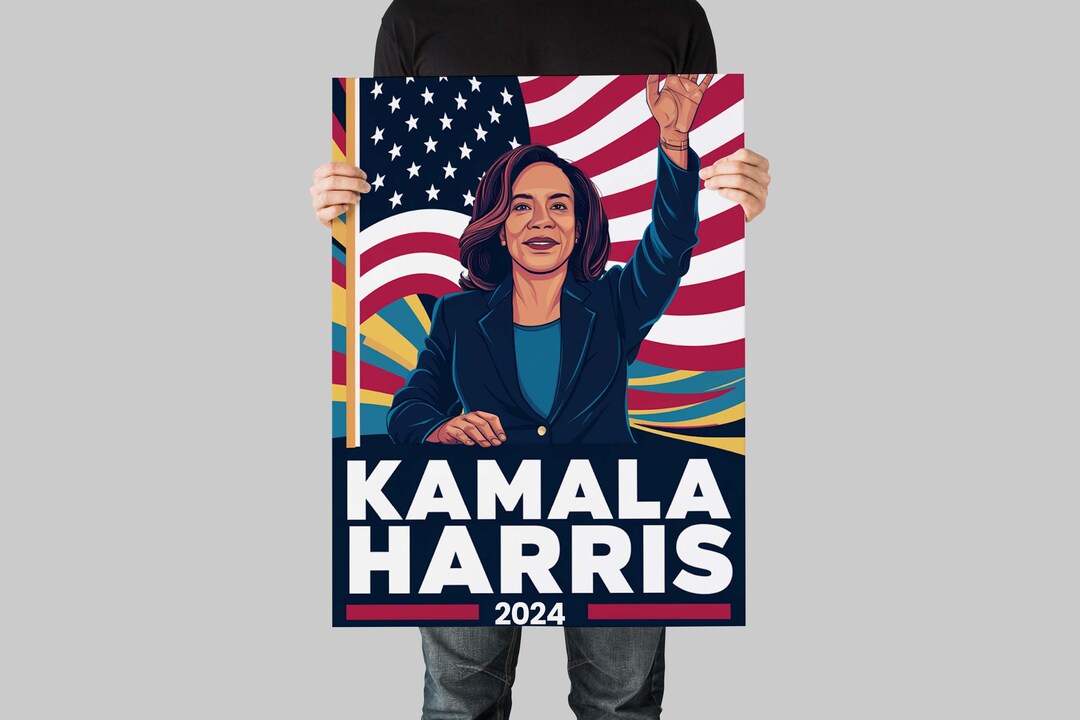 Kamala Printable Posters Flyers Stickers Printable Signs Banners 01 - Etsy