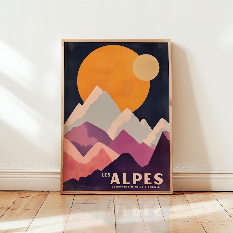 Alps Poster Prints - Etsy