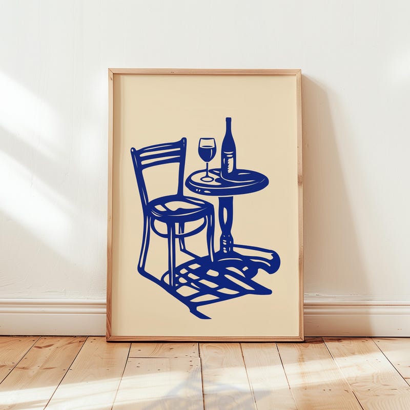Cobalt Blue Art - Etsy