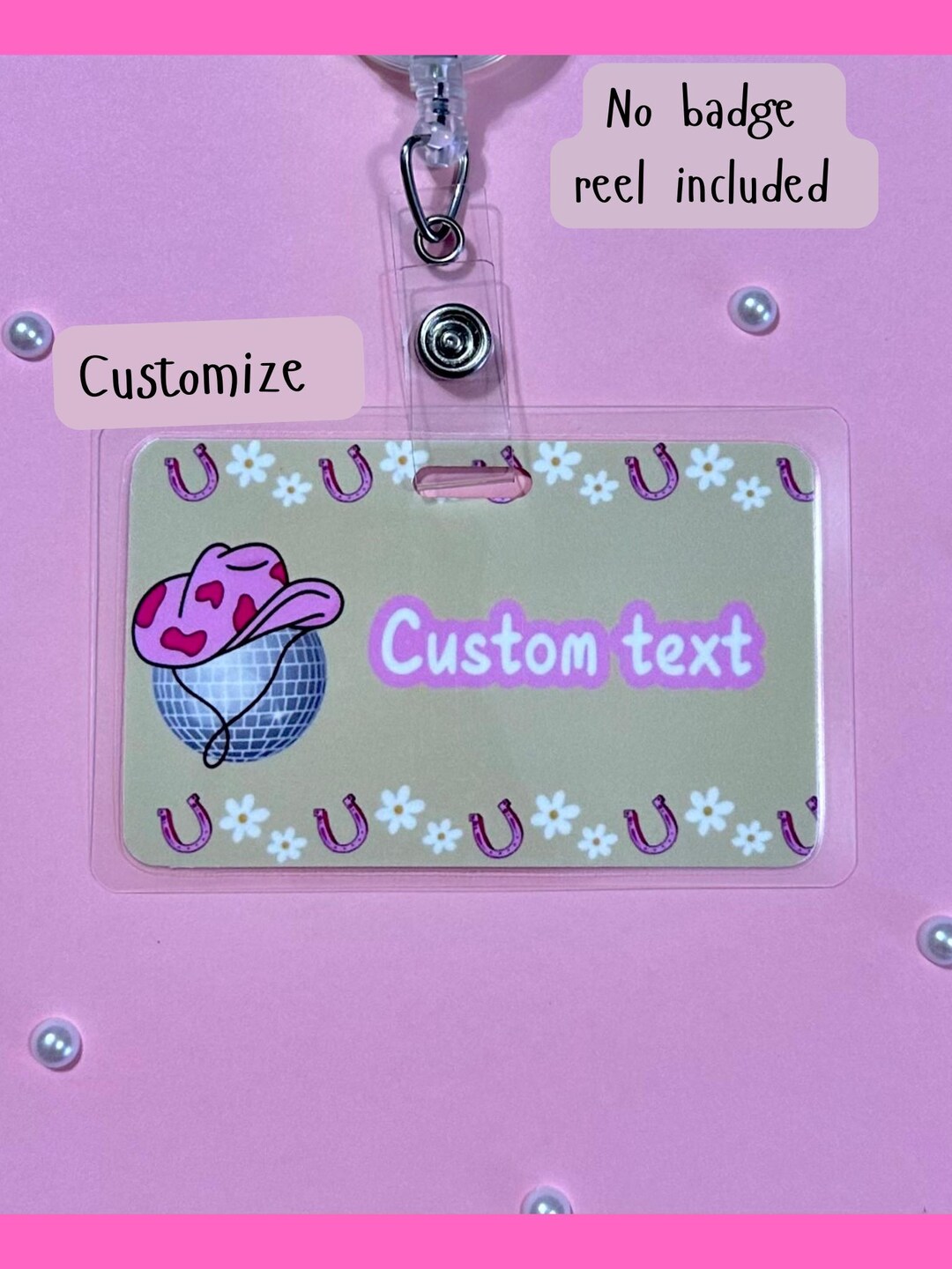 Custom Nurse Badge Name Tag/ Badge Buddy/ Badge Reel Name Card/ Badge ...