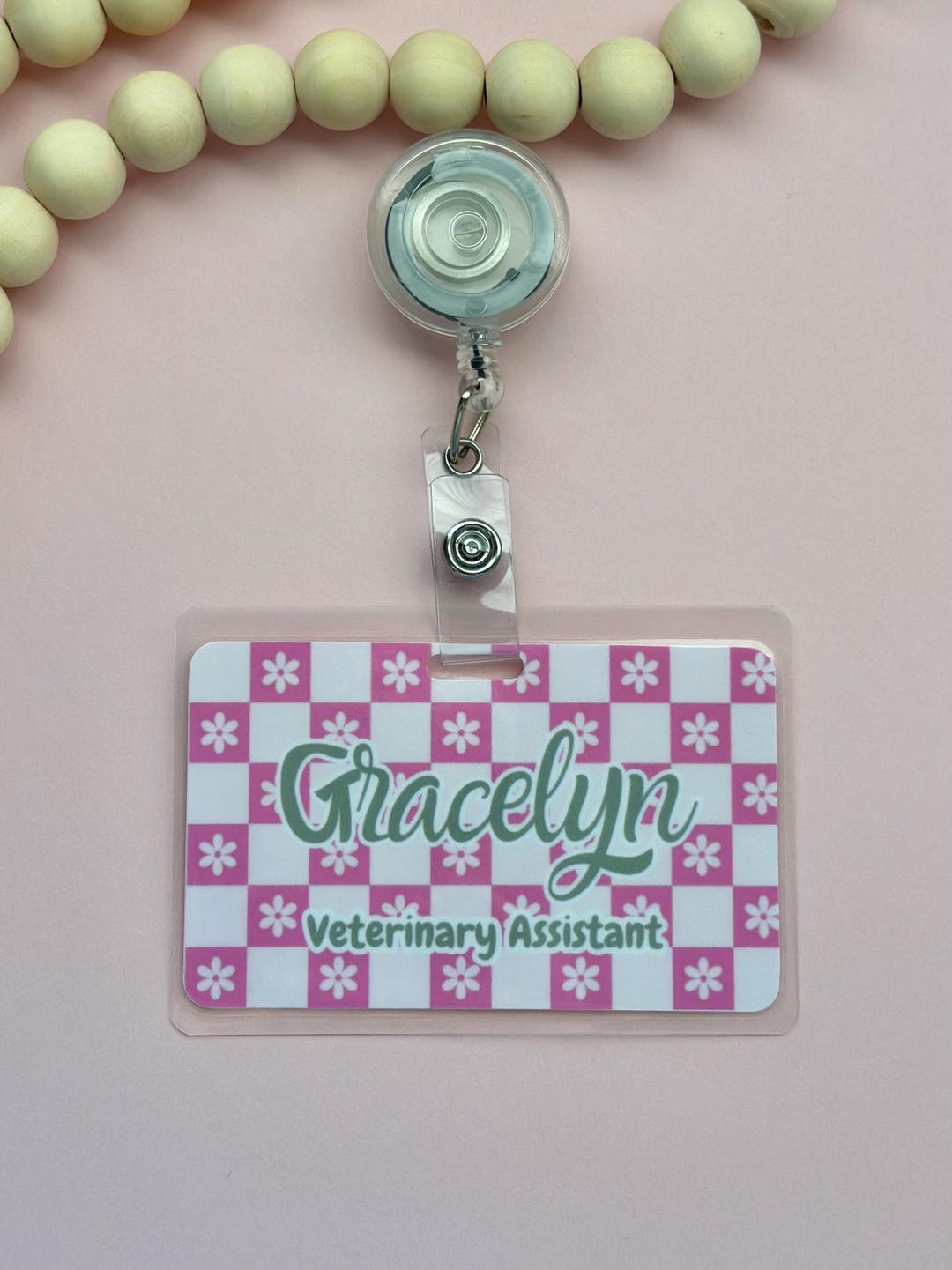 Custom Nurse Badge Name Tag/ Badge Buddy/ Badge Reel Name Card/ Badge ...