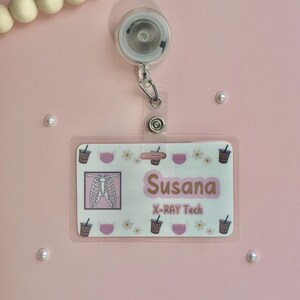 Custom Nurse Badge Name Tag/ Xray Badge Buddy Gift for X-ray ...
