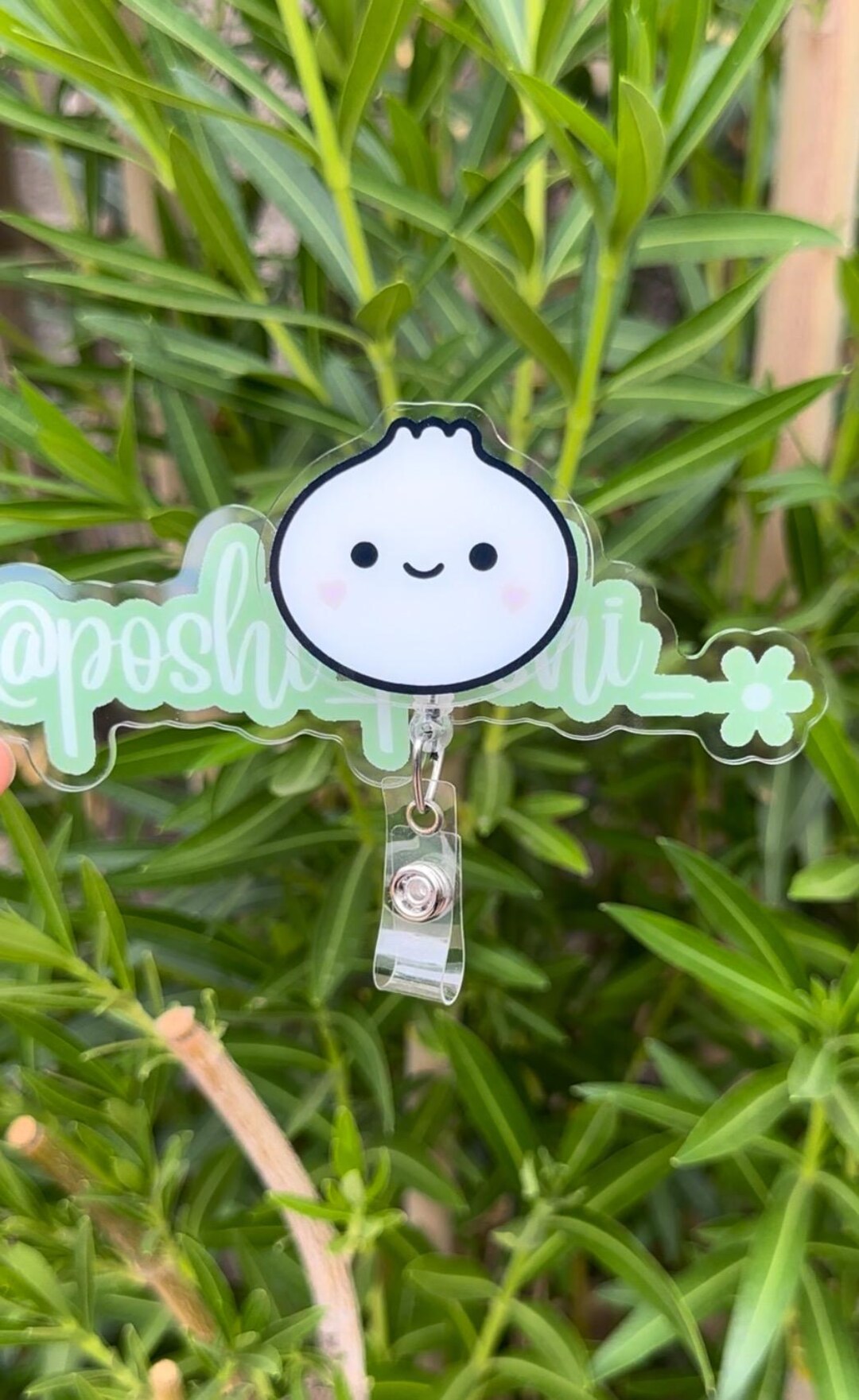 Badge Reel / Dumpling Badge Reel/food Badge Reel/cute Badge Reel / Id ...