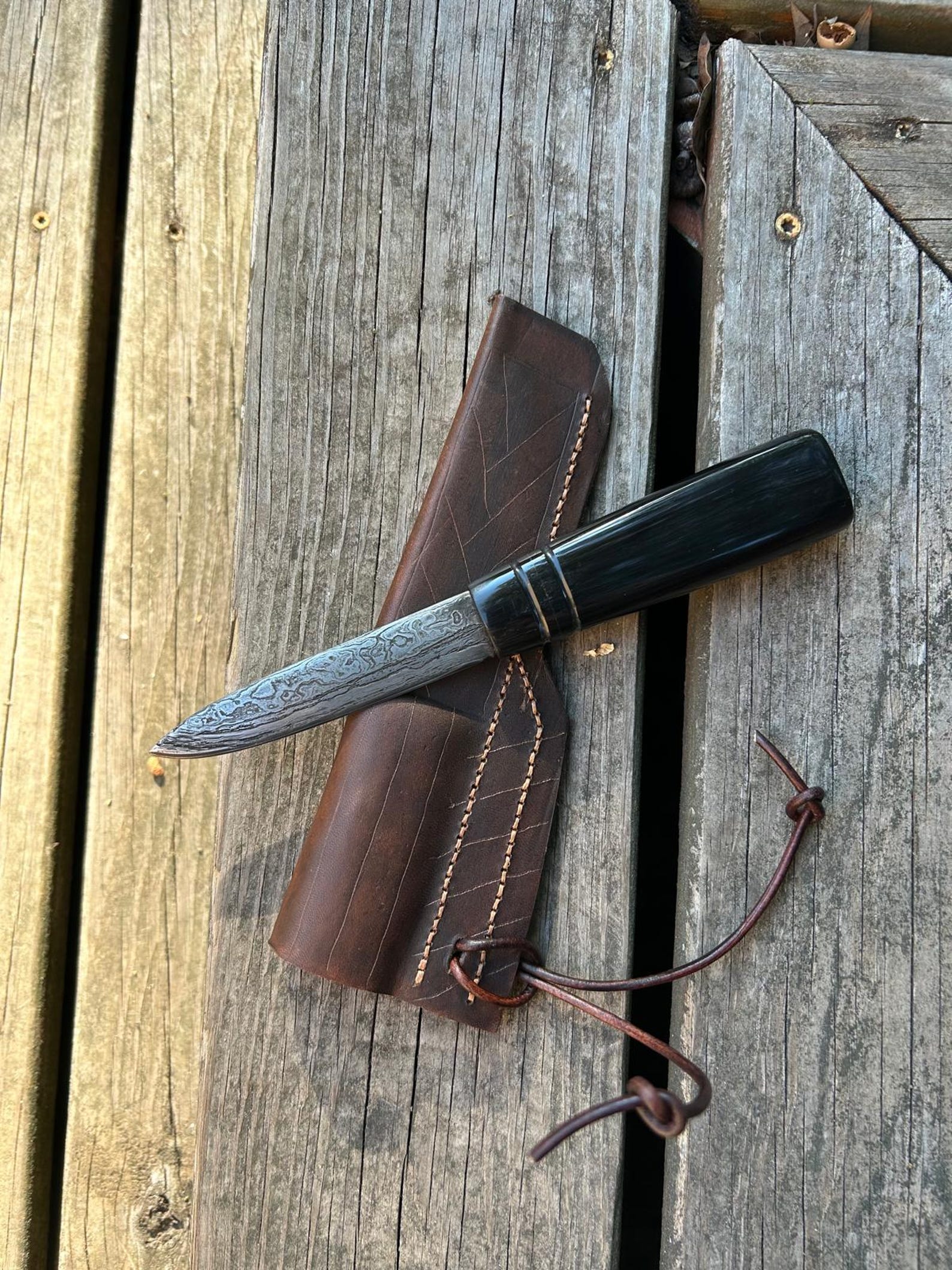 Bloom Steel and Wrought Iron Small Seax - Etsy