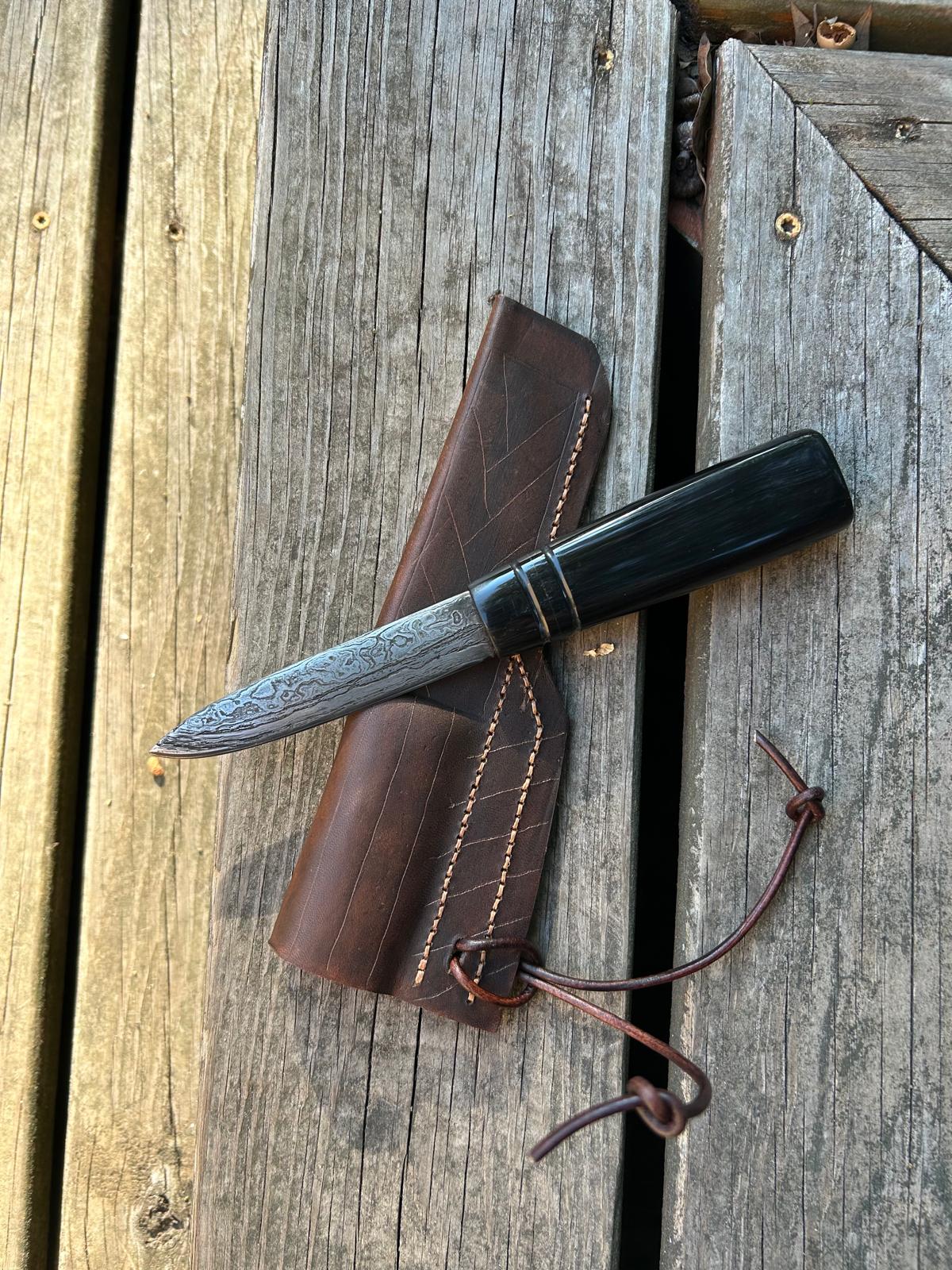 Bloom Steel and Wrought Iron Small Seax - Etsy