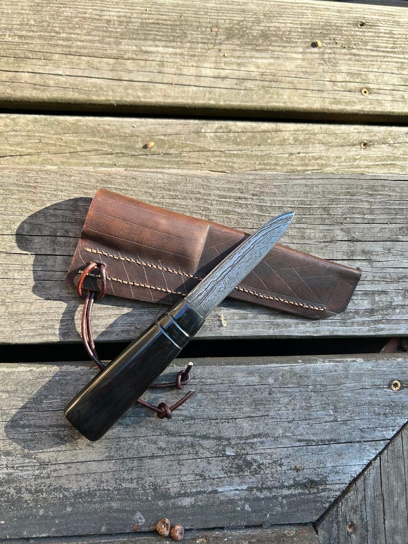 Bloom Steel and Wrought Iron Small Seax - Etsy