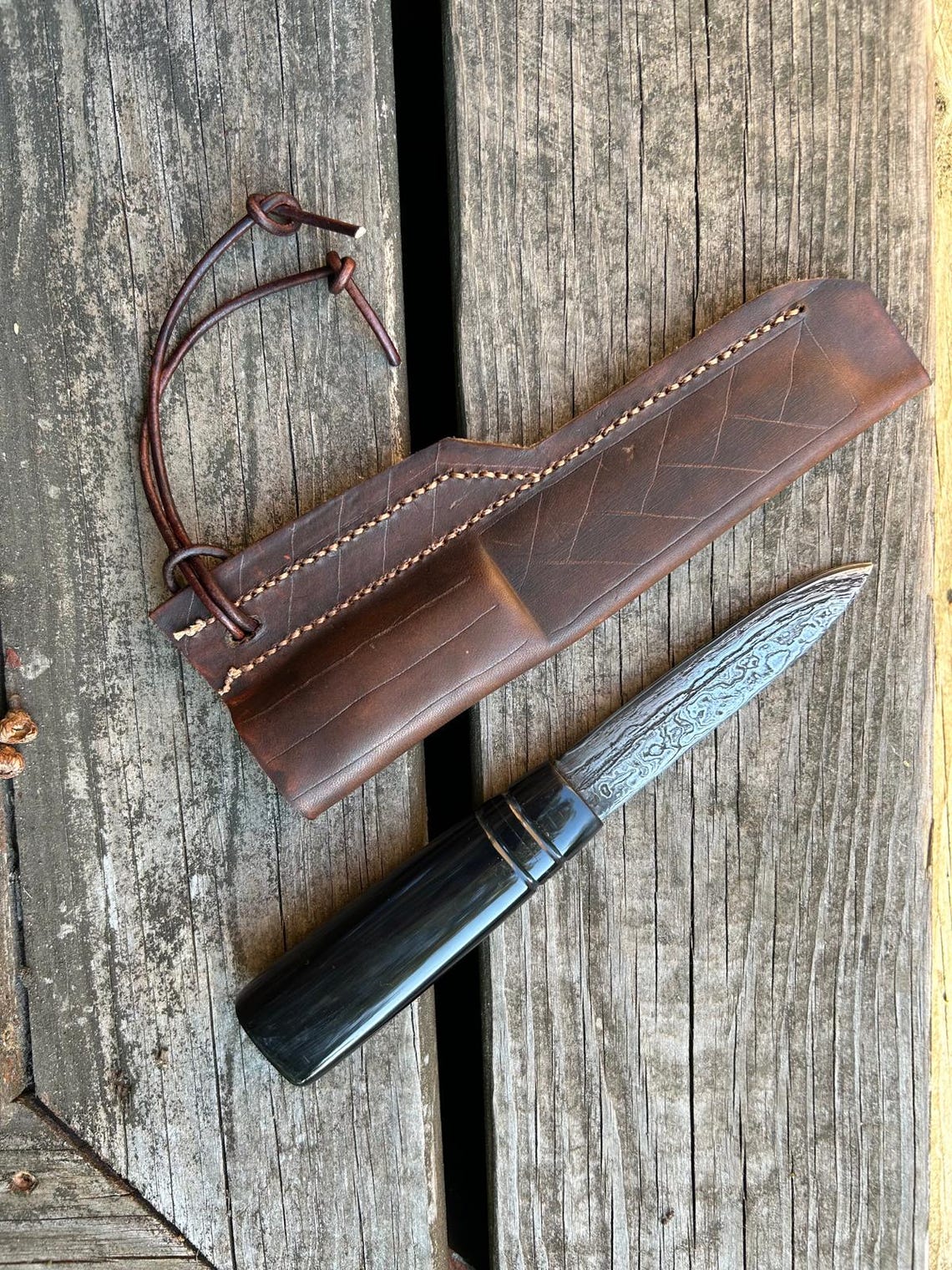 Bloom Steel and Wrought Iron Small Seax - Etsy