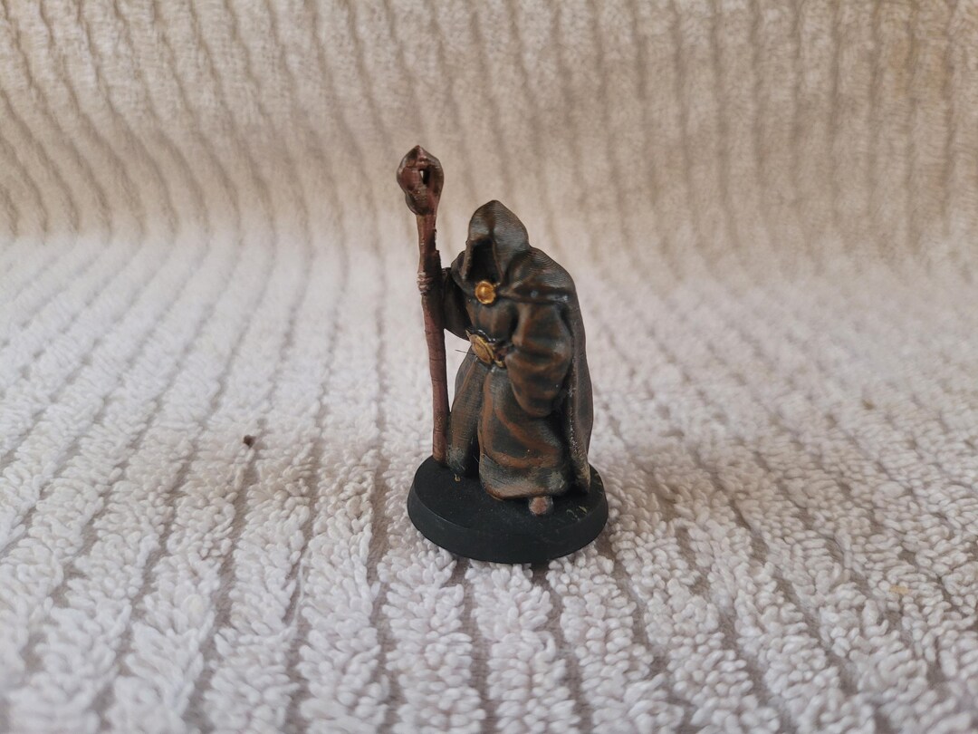 Mysterious Monk: Peasant, Dnd, Rpg, Miniature - Etsy