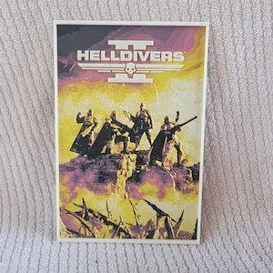 Helldivers 2 Propaganda Poster - Etsy