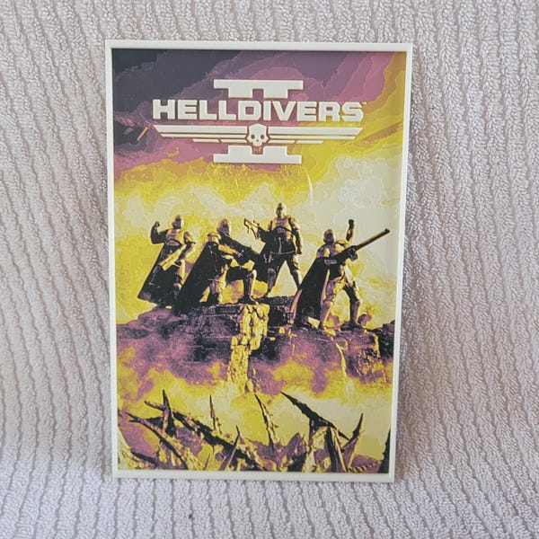 Helldivers Posters - Etsy