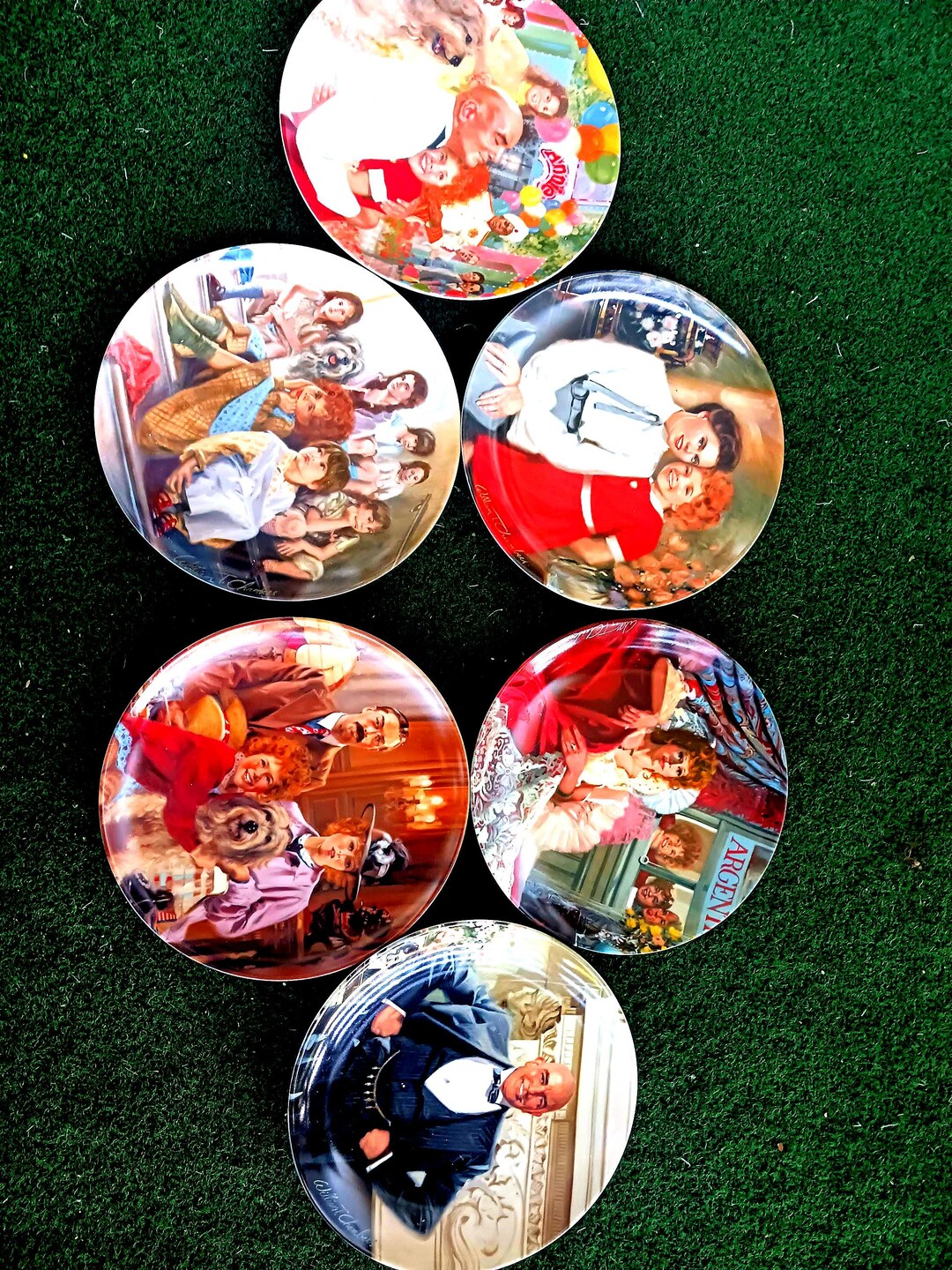 Edwin Knowles " Annie " Movie Collectable a Set of 6 Plates. - Etsy