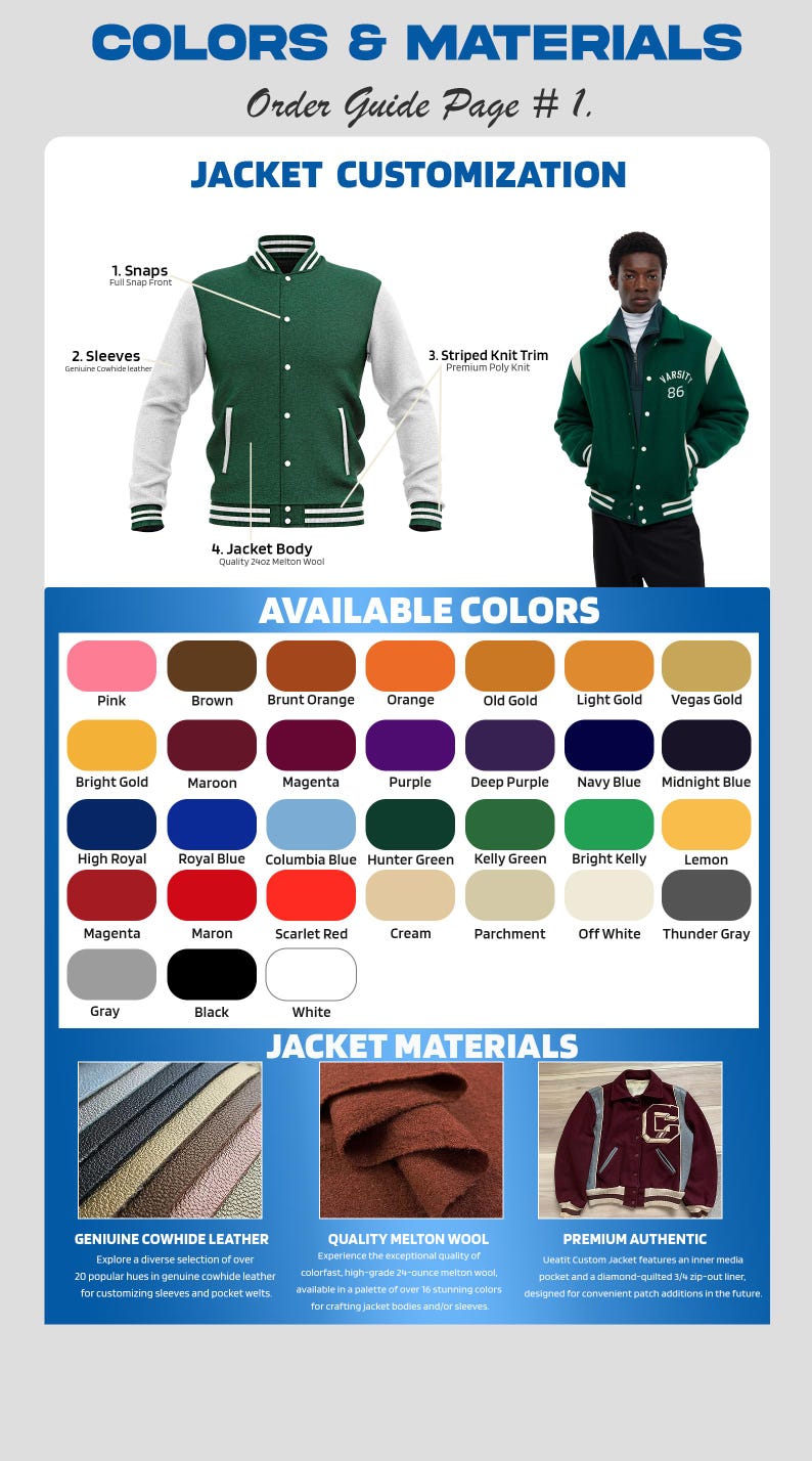 Custom Baseball Letterman Varsity Yellow Wool Jacket With Black Sleeves ...