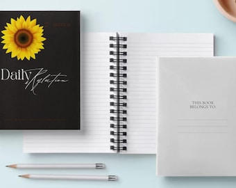 Daily Reflection Journal Pages Pages Canva Template - Etsy