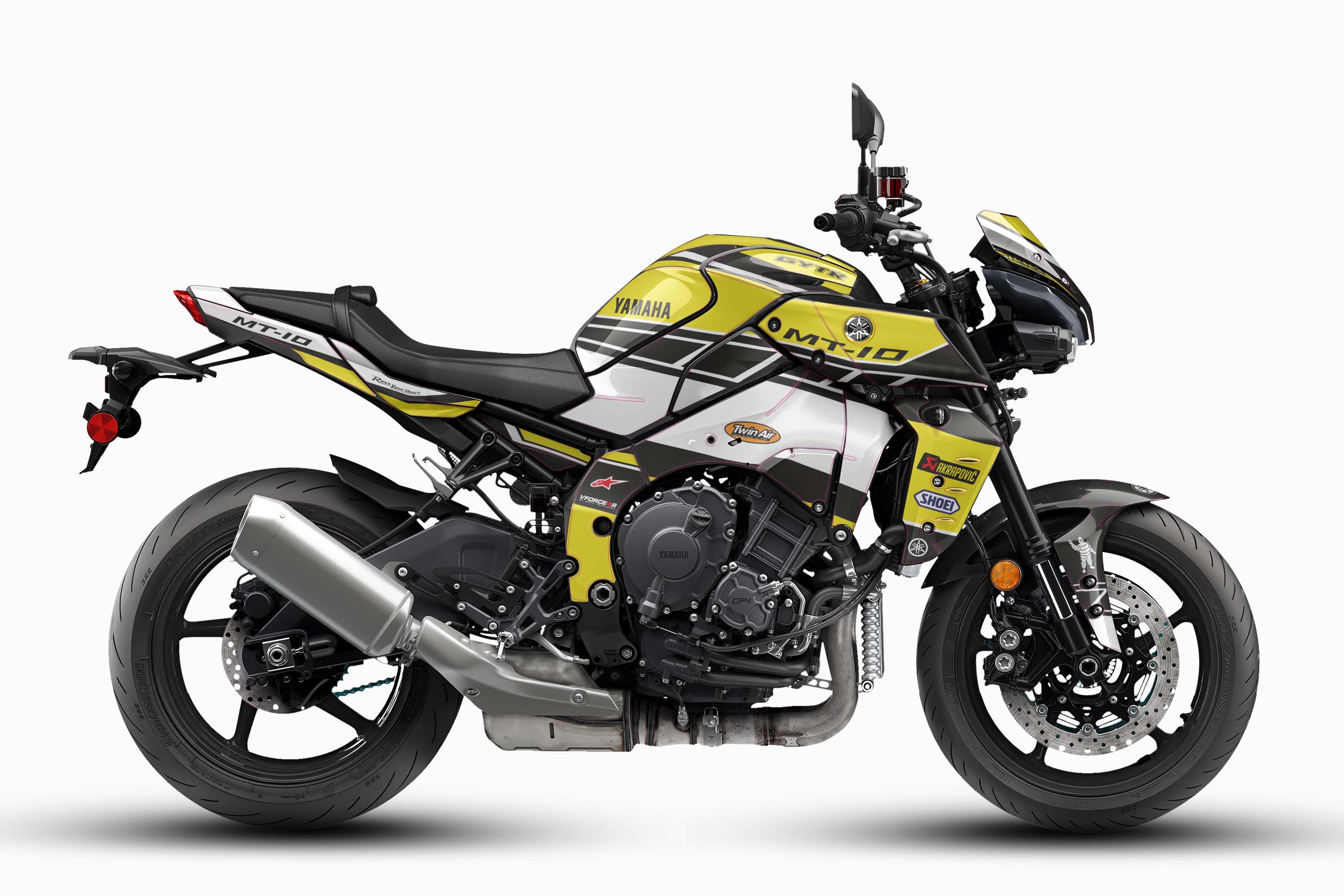 Yamaha MT-10 Custom Graphic Kit 2022-2024 High-quality Motorcycle ...