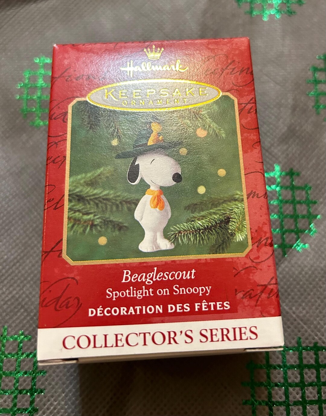 2001 Beagle Boy Scout Snoopy Rare Collectible Hallmark Ornament 2.5" - Etsy