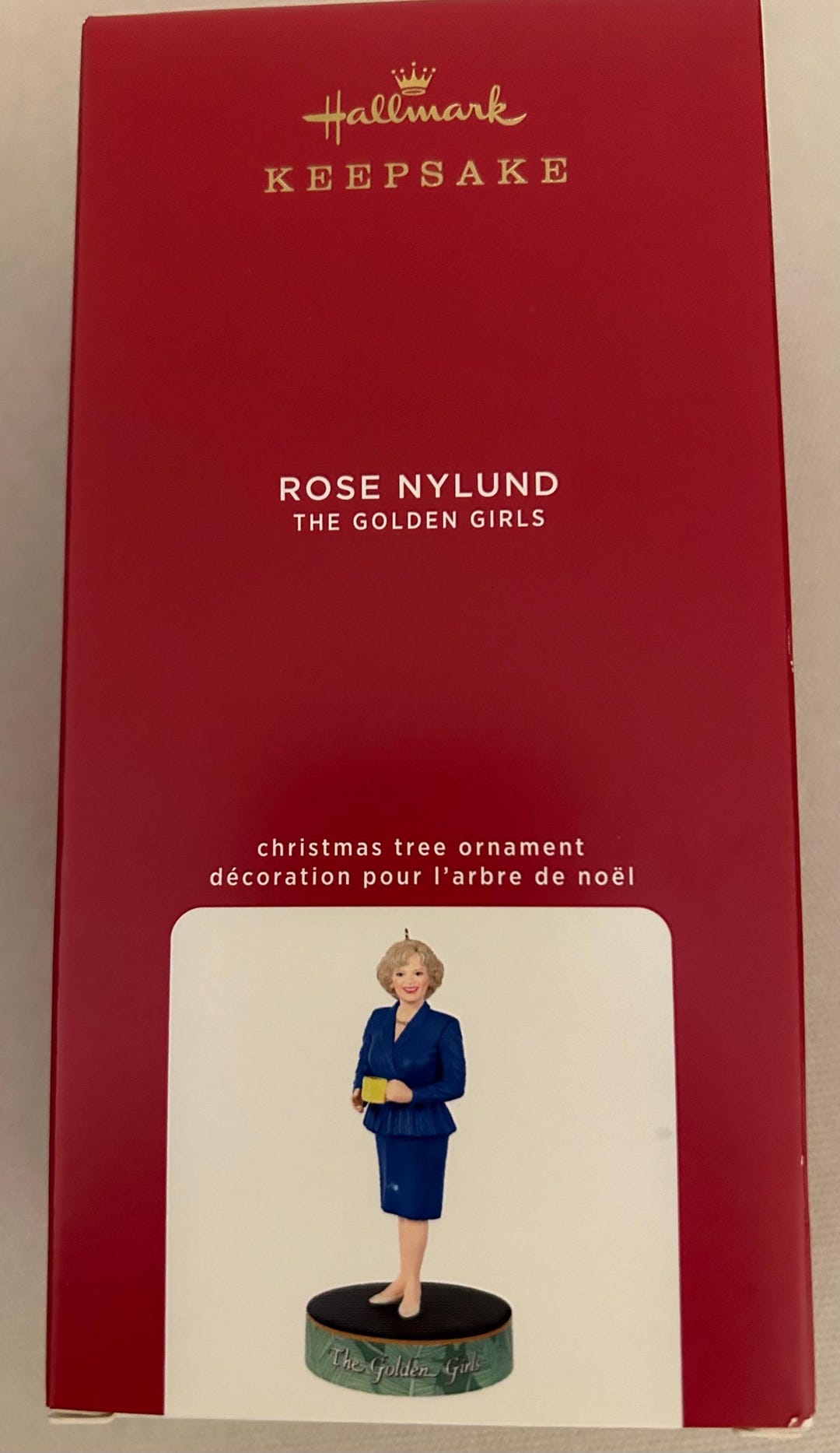 Hallmark Golden Girls Rose Nylund 2020 Magic Sound Collectible Keepsake ...