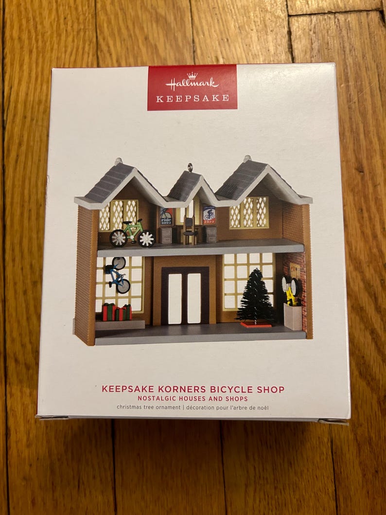 2022 Hallmark Keepsake Kormers Bicycle Shop Nostalgic Shops Ornament - Etsy