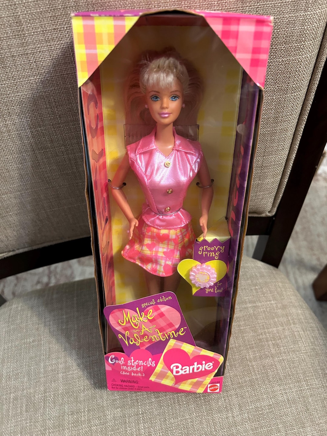 1998 Special Edition “make a Valentine” Barbie Rare Collectible With ...