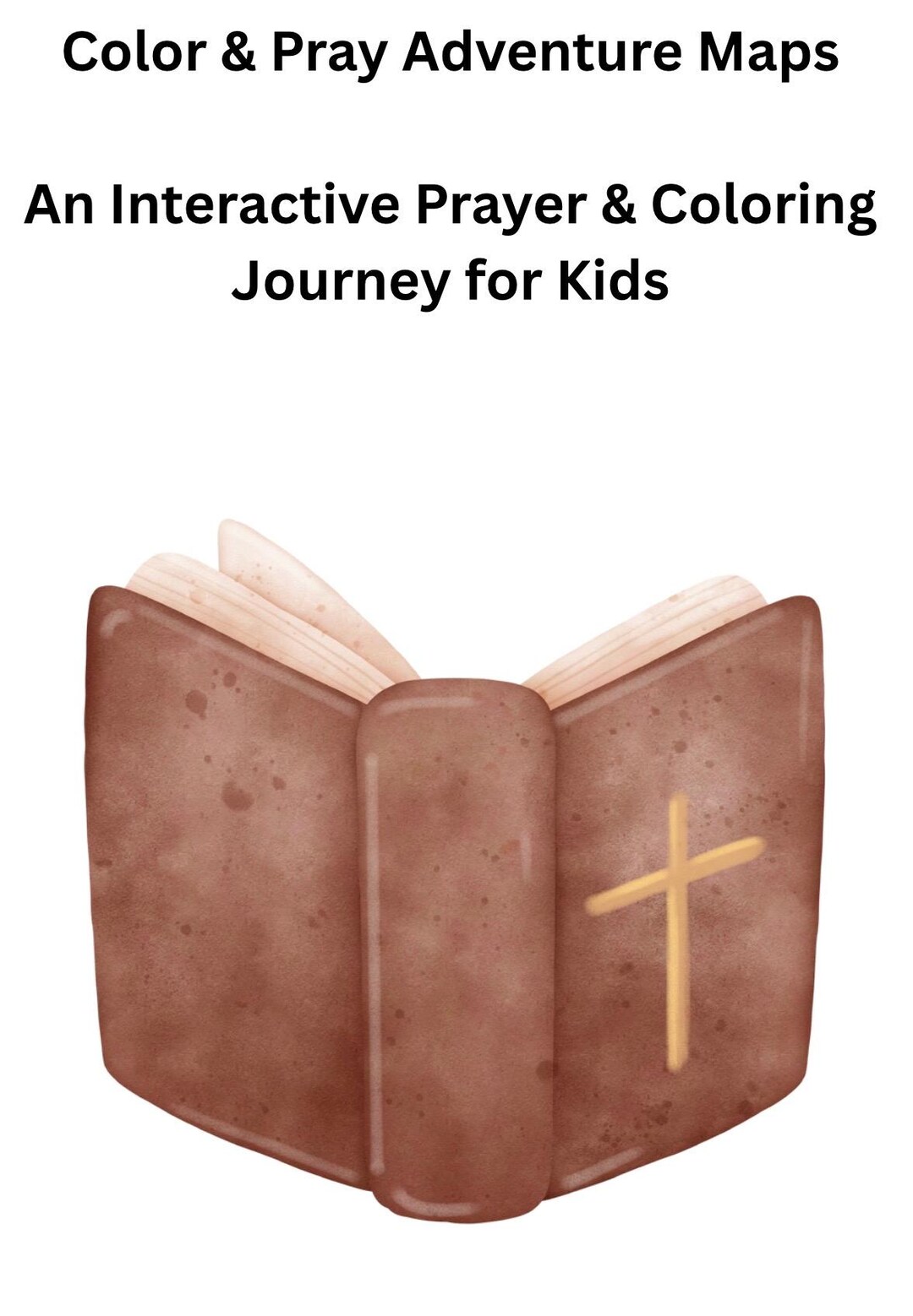 Color & Pray Adventure Maps an Interactive Prayer and Coloring Journey ...